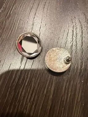 Aldo | Accessories | Aldo Brushed Silvertone Round Stud Earrings | Poshmark